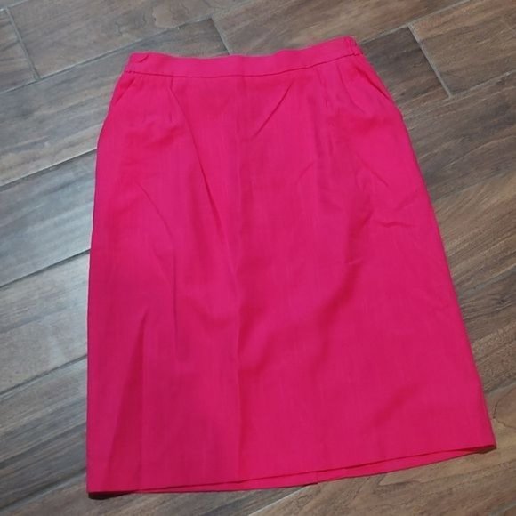 Vintage | Skirts | Vintage Pyke Limited 6 Hot Pink Pencil Skirt | Poshmark